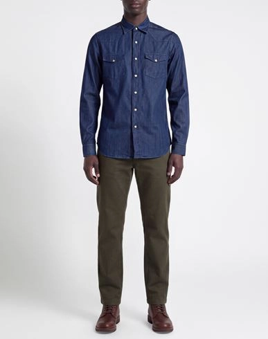 LARDINI Denim Shirt Size Cotton