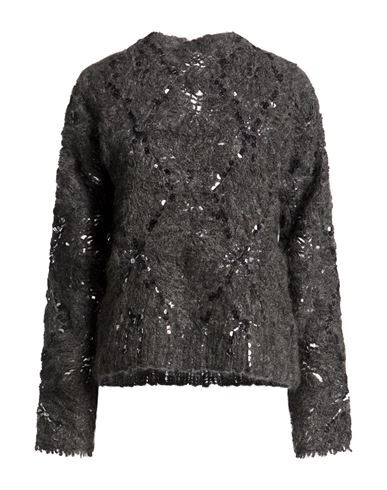 Brunello Cucinelli Sweater Charcoal Size Mohair Wool, Wool, Polyamide