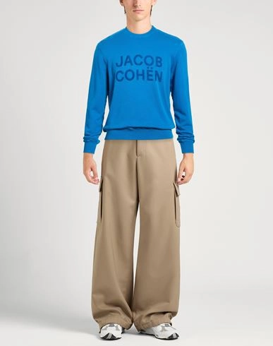 JACOB COHЁN Sweatshirt Azure Size Cotton, Polyamide
