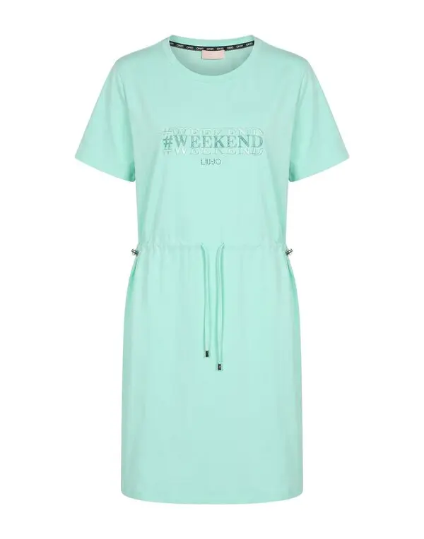 Liu Jo Light Cotton Elastane Mini Dress