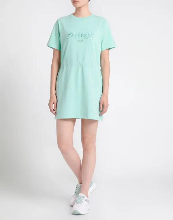 Liu Jo Light Cotton Elastane Mini Dress