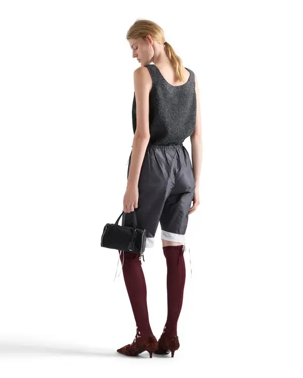 Prada Shetland Wool Top - Grey