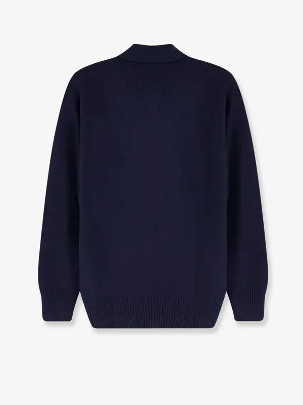 GRAN SASSO Virgin Wool V-neck Cardigan