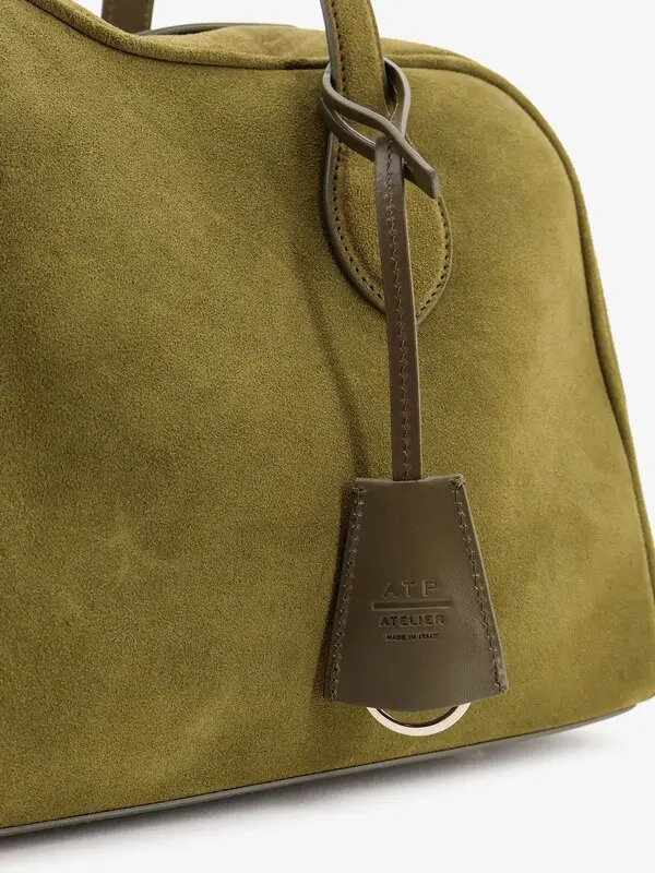 ATP ATELIER Noale Suede Shoulder Bag