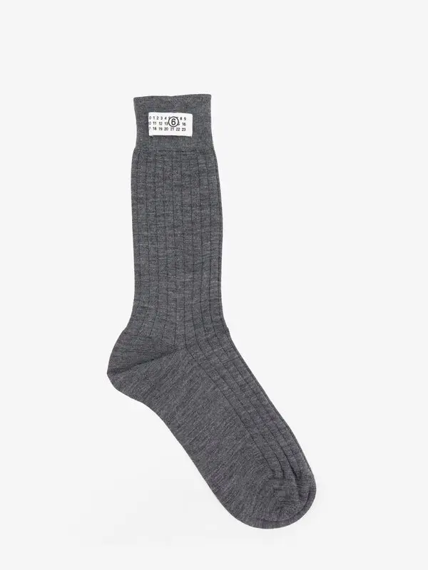 MAISON MARGIELA Wool Blend Socks - Grey