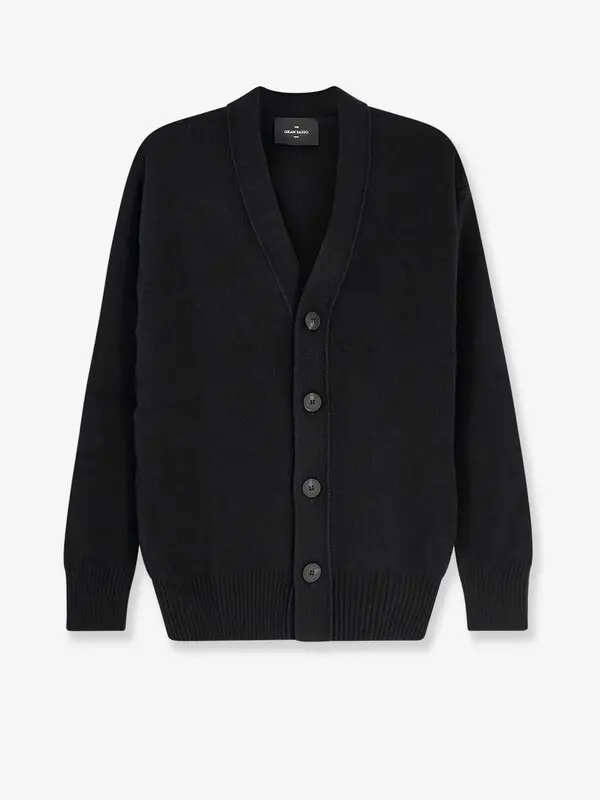 GRAN SASSO Virgin Wool V-neck Cardigan