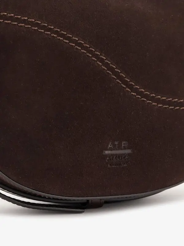 ATP ATELIER Silea Suede Shoulder Bag