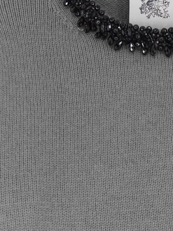 SEMICOUTURE Wool And Cashmere Blend Sweater