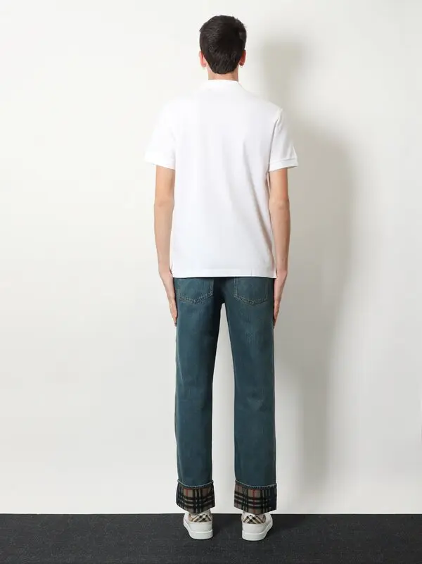 Burberry Organic Cotton Polo Shirt