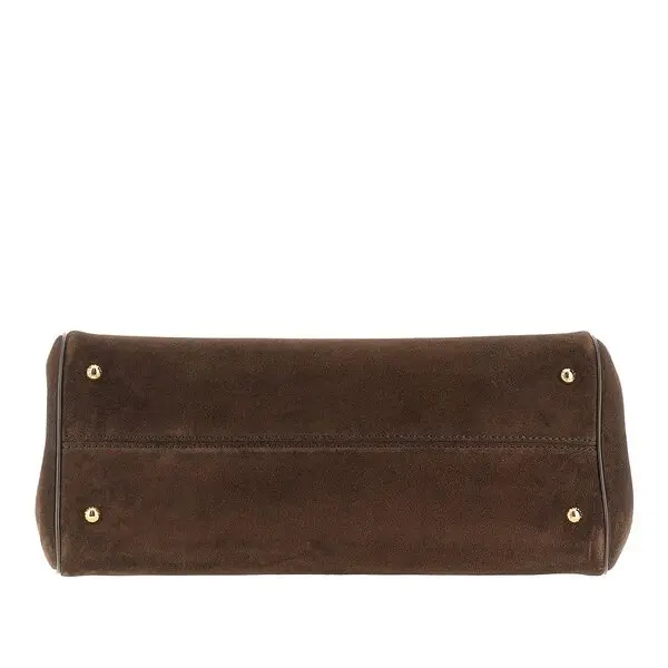 Dolce & Gabbana Suede Leather 'my Sicily' Handbag