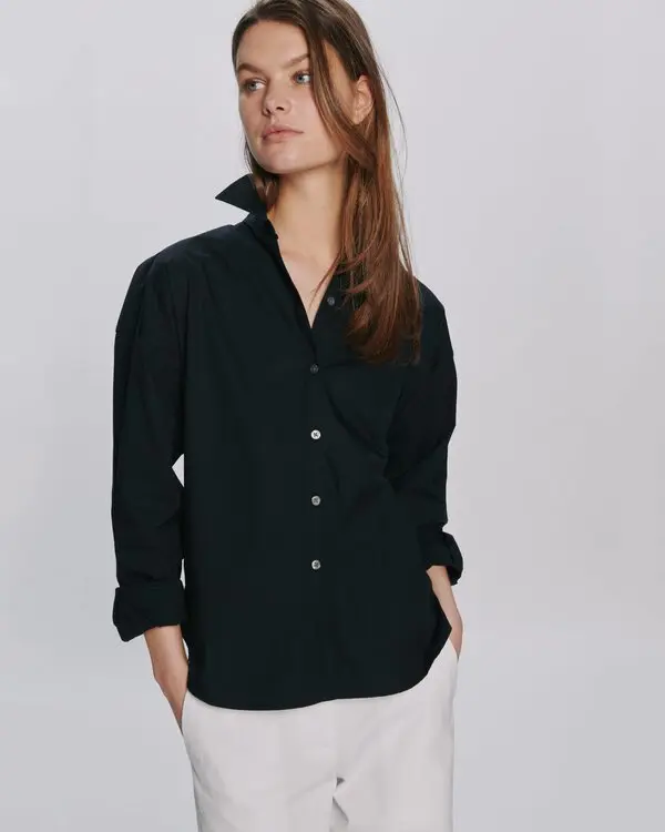 ATM Anthony Thomas Melillo Cotton Poplin Oversized Shirt