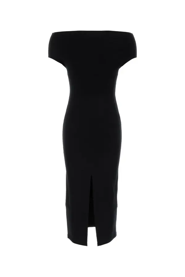 Alberta Ferretti Jersey Off-the-shoulder Dress