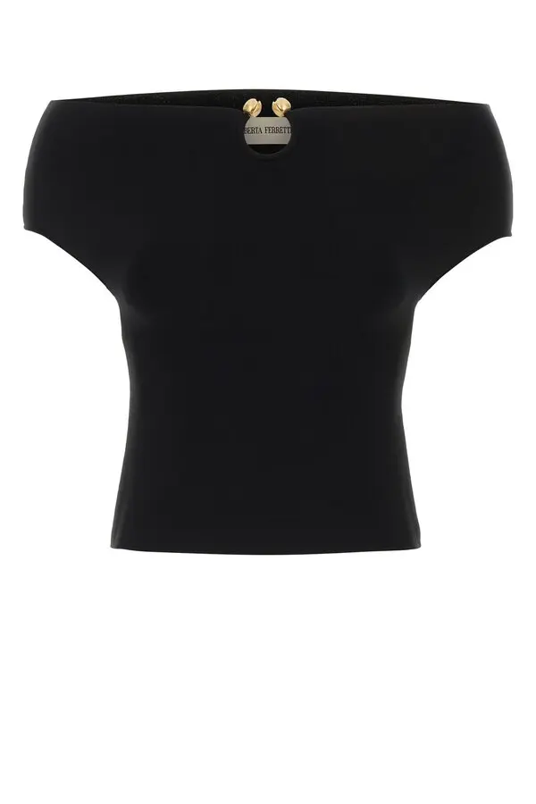 Alberta Ferretti Jersey Top