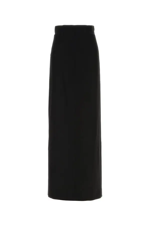 MAISON MARGIELA Wool Skirt - Black