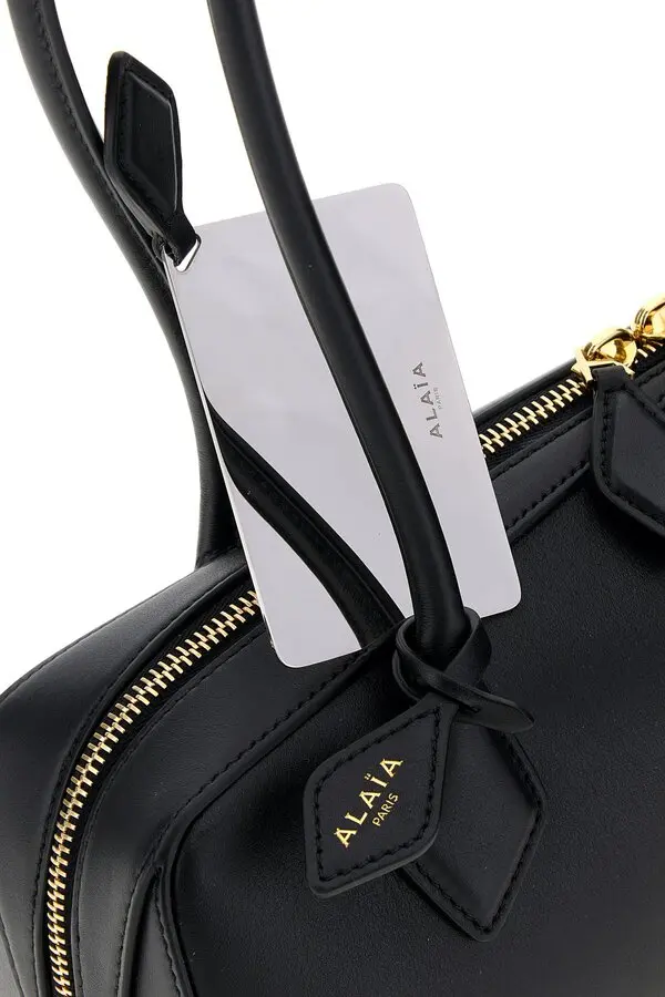 Alaïa Leather Medium Teckel Shoulder Bag