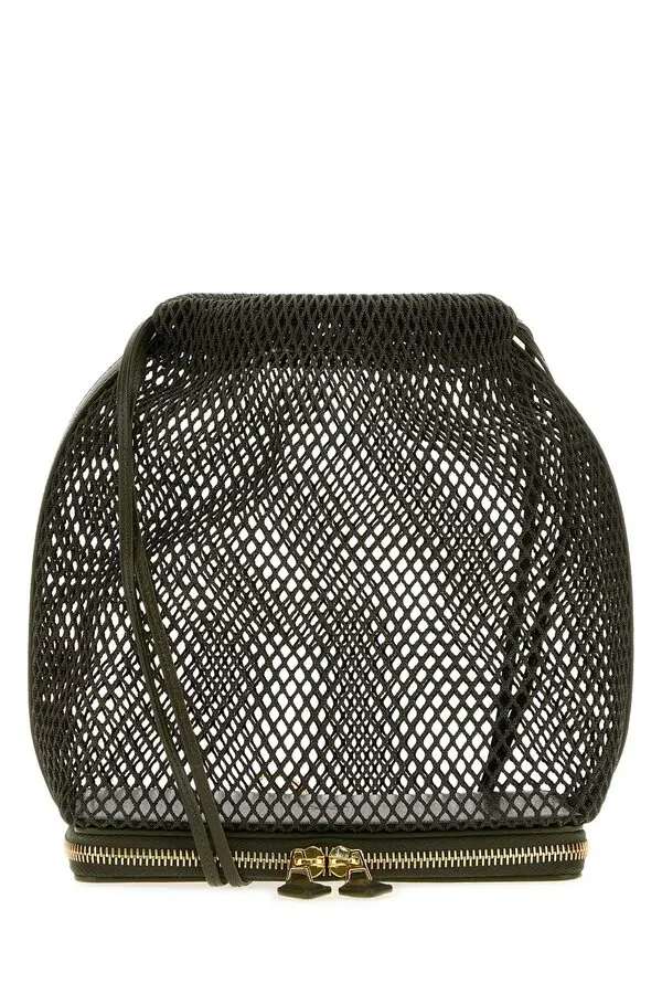 Alaïa Olive Le Pochon Bucket Bag
