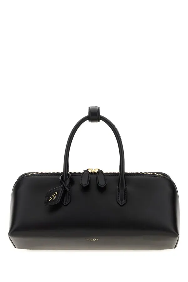 Alaïa Leather Small Delta Handbag