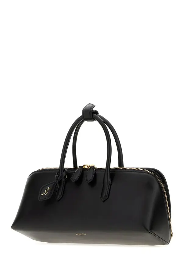 Alaïa Leather Small Delta Handbag