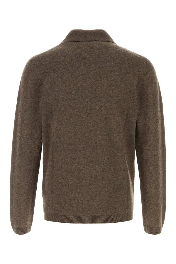 THE ROW Cashmere Ripley Polo Shirt