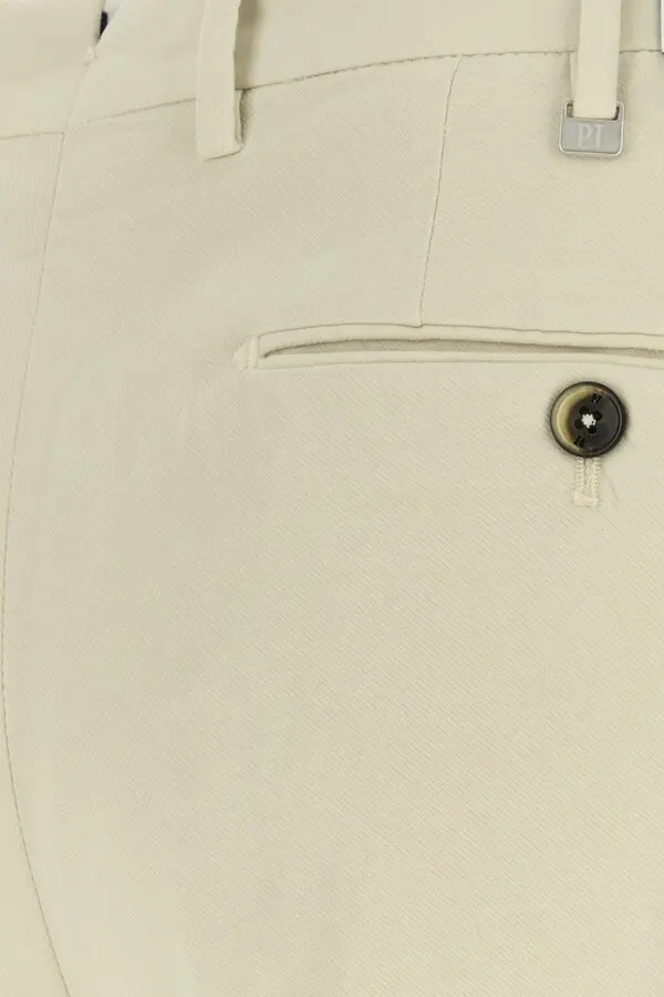 PT TORINO Stretch Cotton Blend Tailored Pants