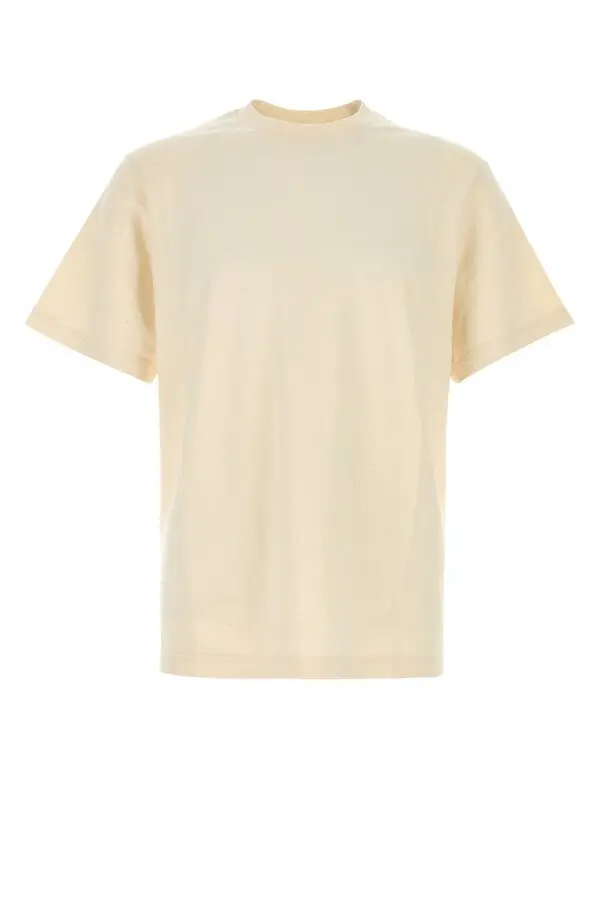 THE ROW Melange Ivory Cotton Maiko T-shirt