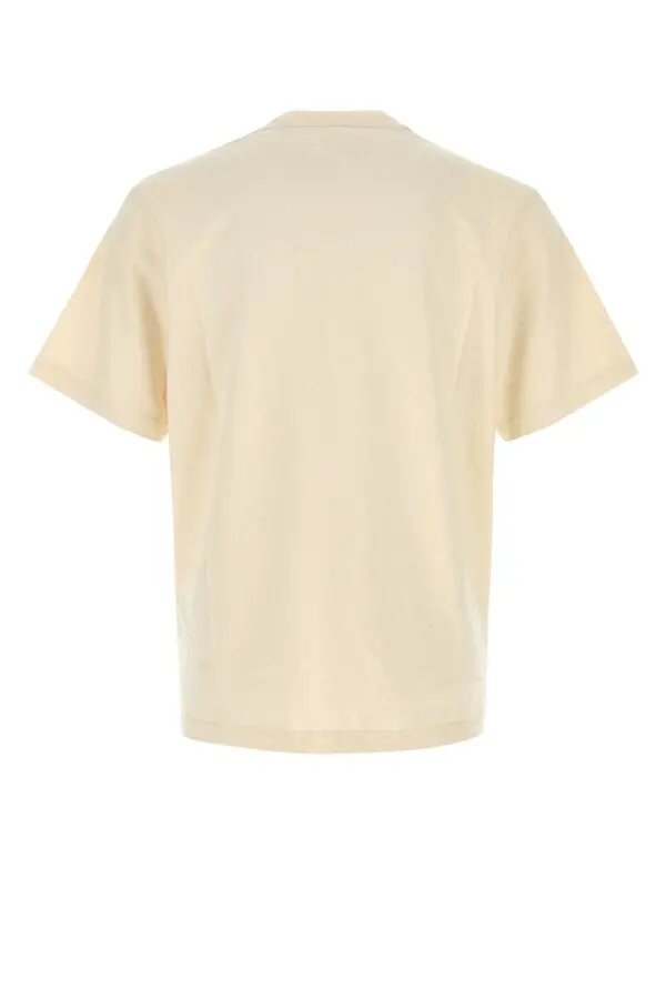 THE ROW Melange Ivory Cotton Maiko T-shirt