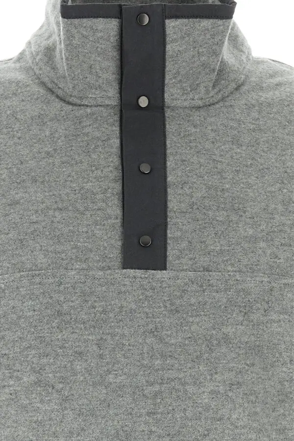 THE ROW Melange Cashmere Maury Sweatshirt