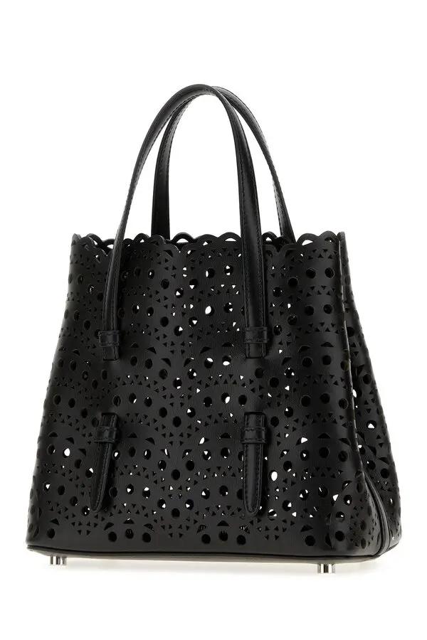 Alaïa Leather Mina 20 Handbag