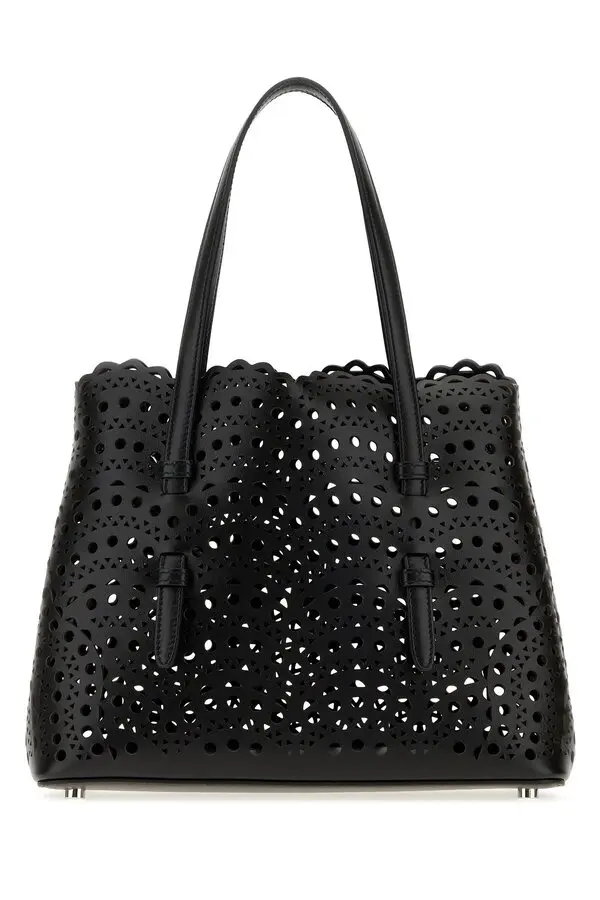 Alaïa Leather Mina 25 Handbag