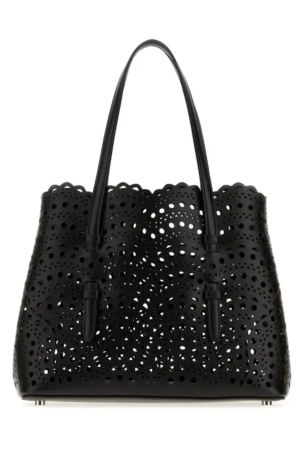 Alaïa Leather Mina 25 Handbag