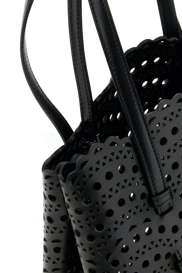 Alaïa Leather Mina 25 Handbag