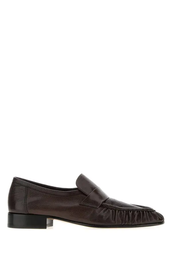 THE ROW Soft Leather Loafers