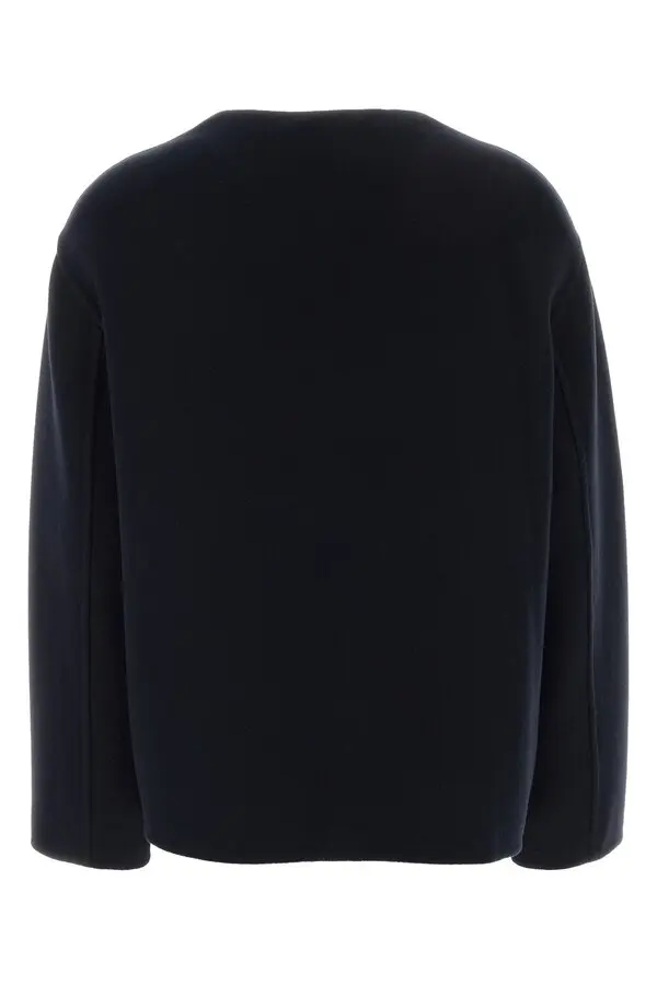 THE ROW Midnight Wool Blend Quintus Jacket