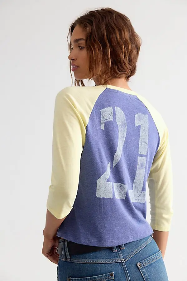 Daydreamer On Base Burnout Raglan Tee