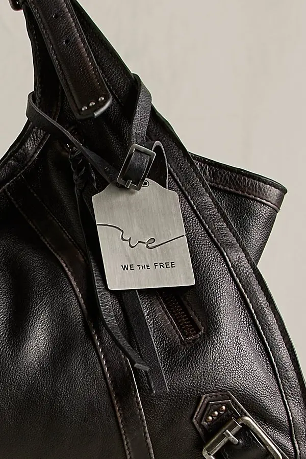 Free People We The Free Emery Winged Tote Bag - Black