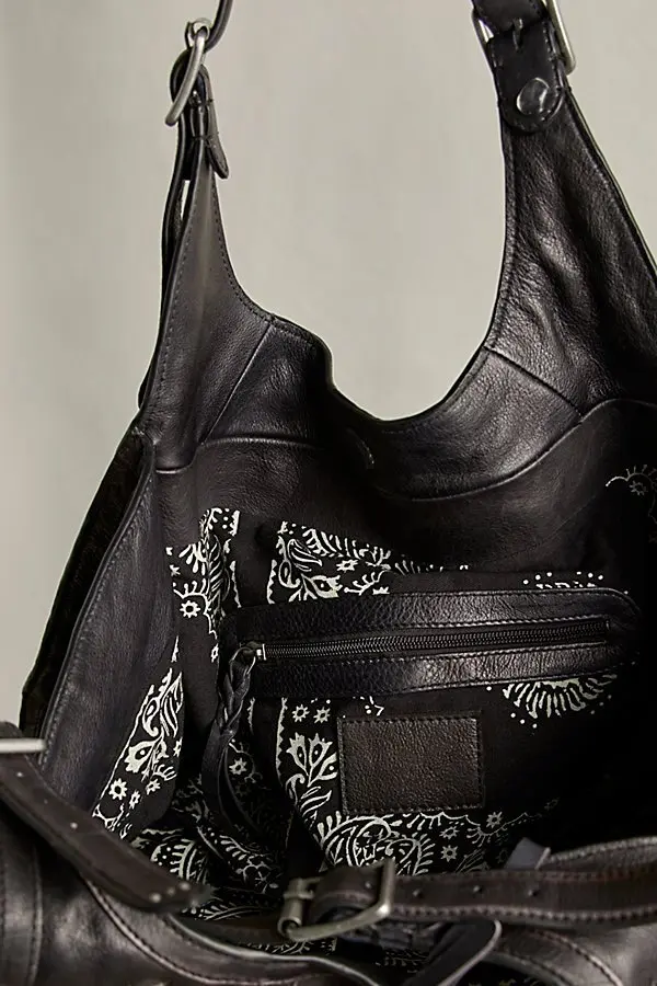 Free People We The Free Emery Winged Tote Bag - Black