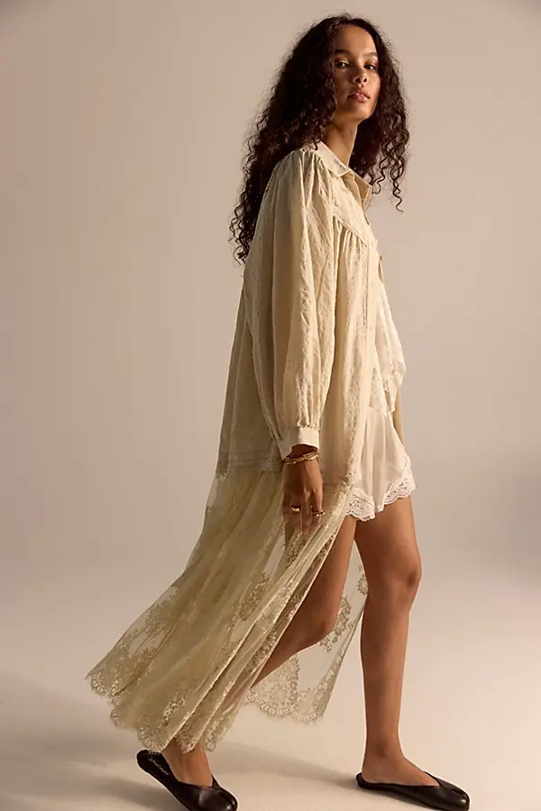Free People Last Stop Maxi Top