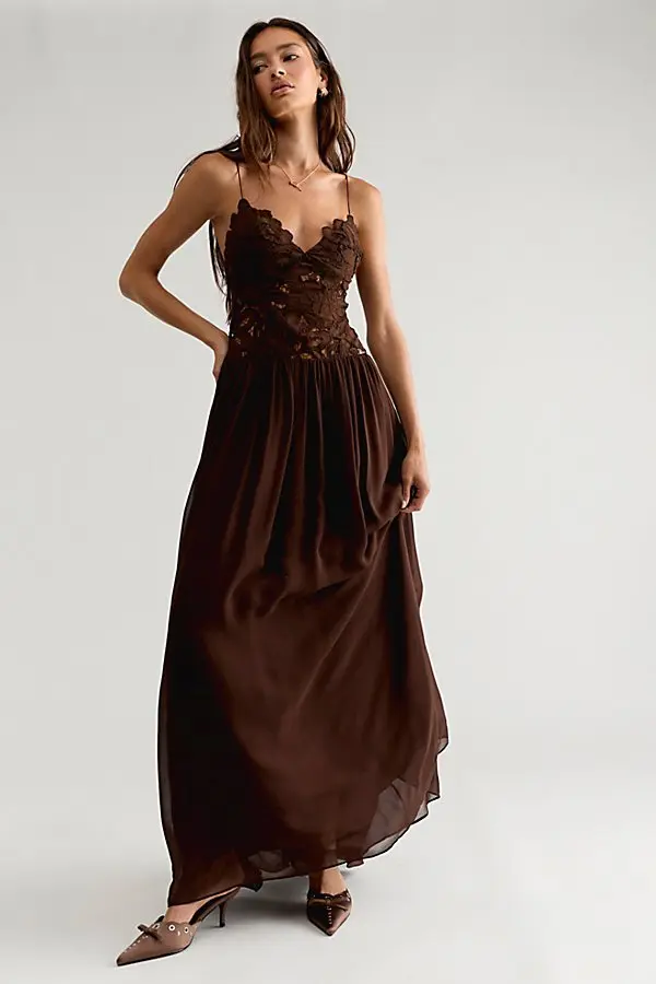 HANSEN & GRETEL Stephanie Maxi Dress