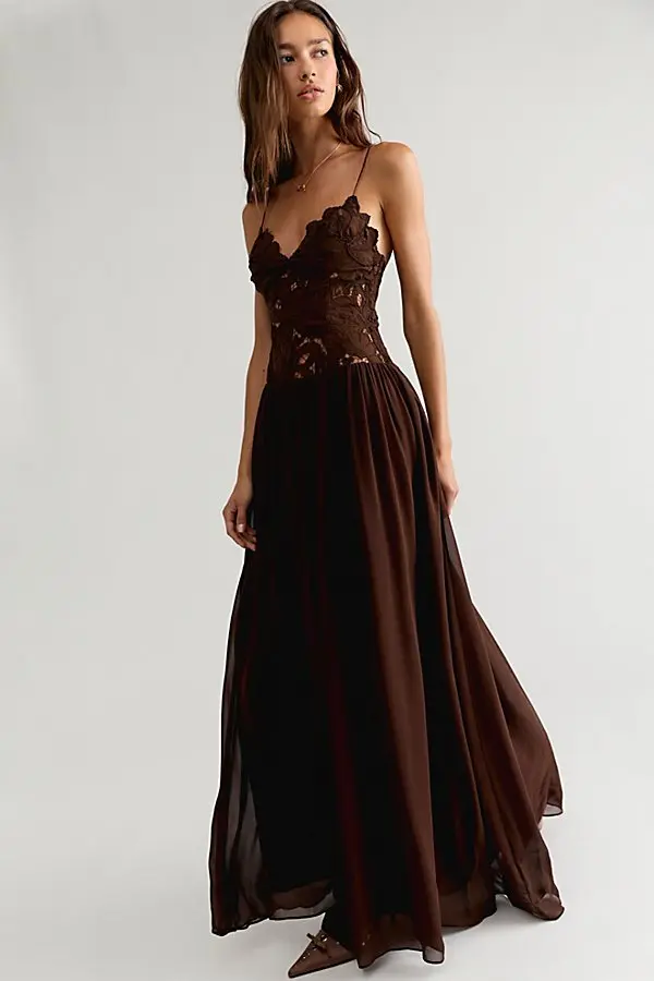 HANSEN & GRETEL Stephanie Maxi Dress
