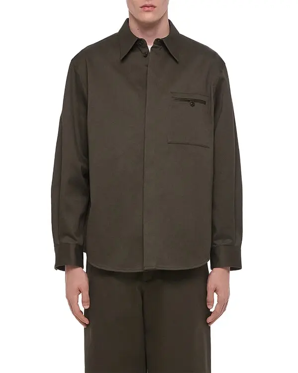 Helmut Lang Chino Twill Pocket Overshirt