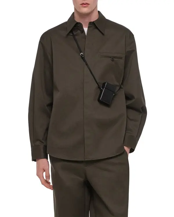 Helmut Lang Chino Twill Pocket Overshirt