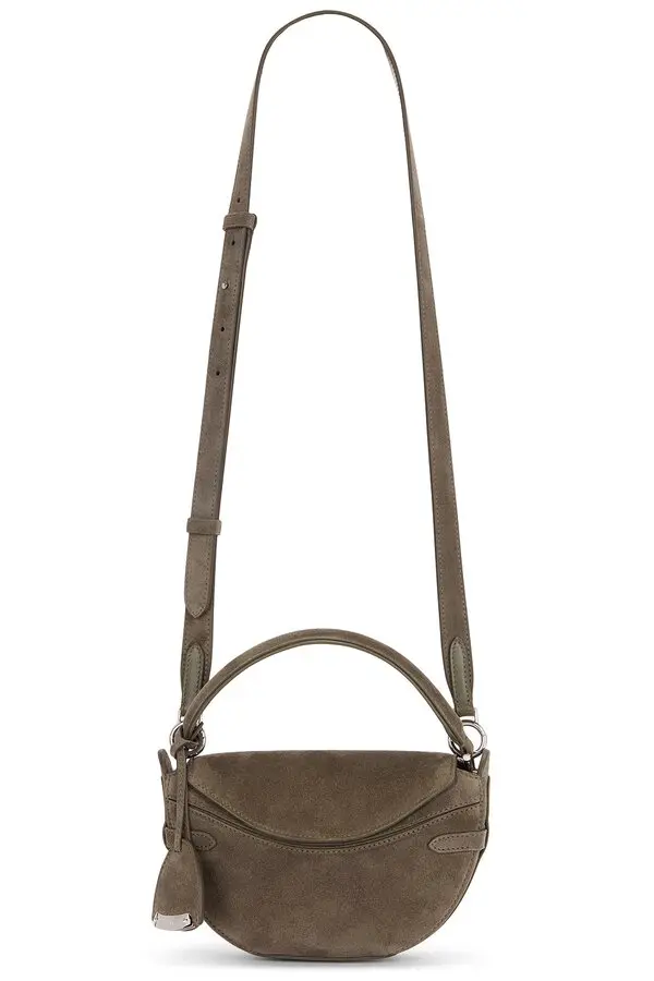 Ralph Lauren The Mini Crossbody Bag In Olive