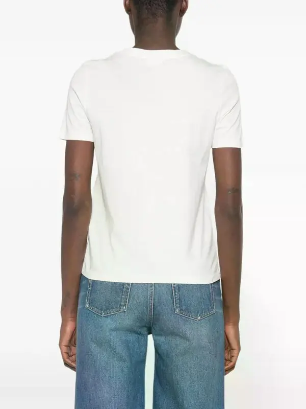 Chloé Cotton Jersey T-shirt With Lemon Print