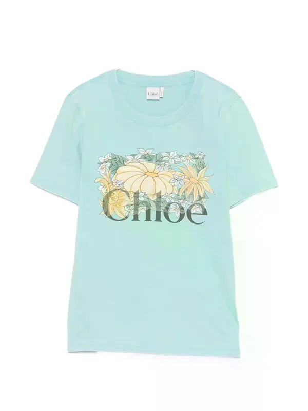 Chloé Flower-print T-shirt