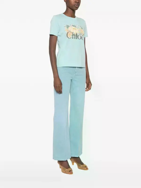 Chloé Flower-print T-shirt