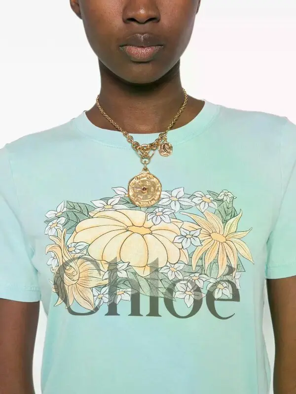 Chloé Flower-print T-shirt