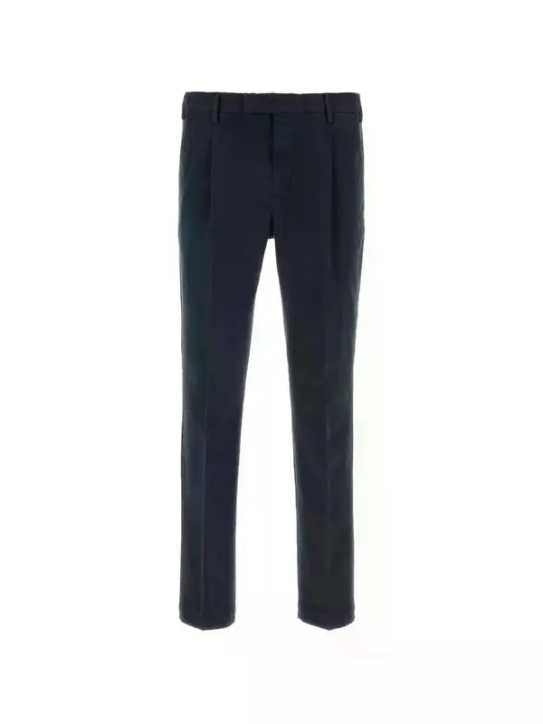 PT TORINO Pleated Cotton Trousers
