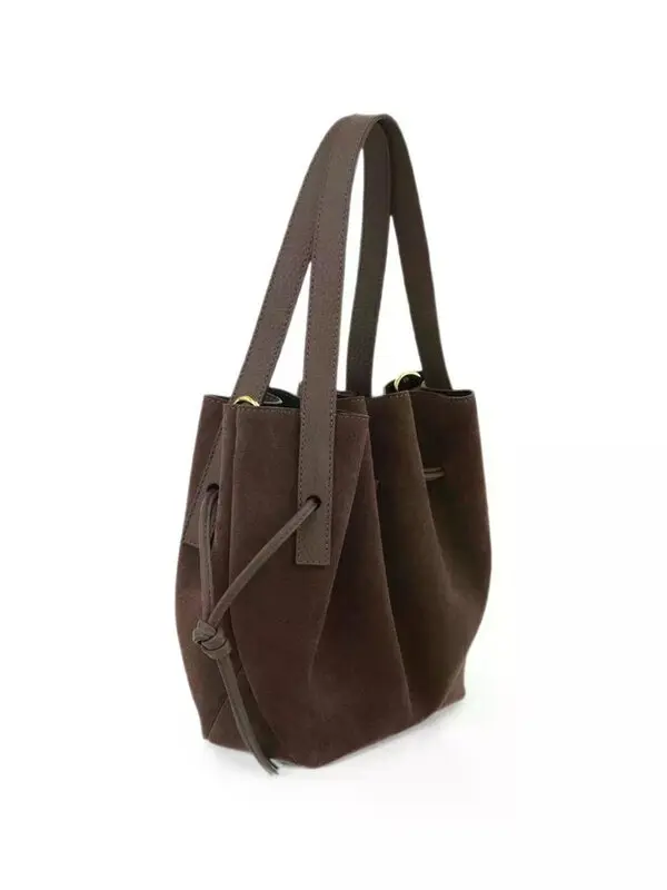 Yuzefi Scallop Suede Tote Bag