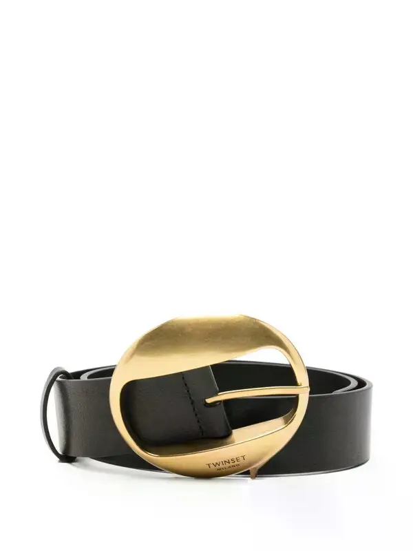 TWINSET Logo Buckle Belt