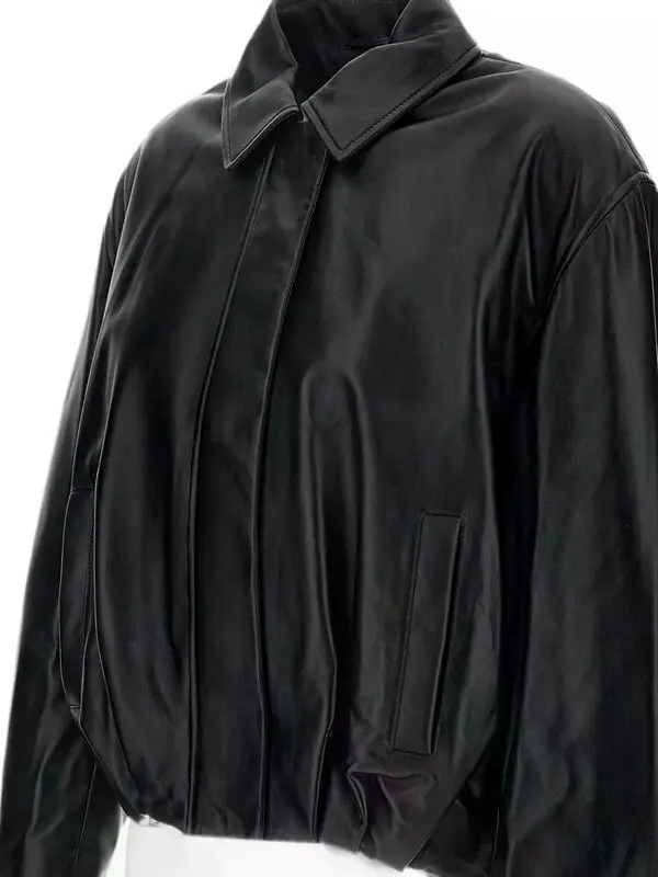 ARMA Melis Leather Boxy-fit Jacket